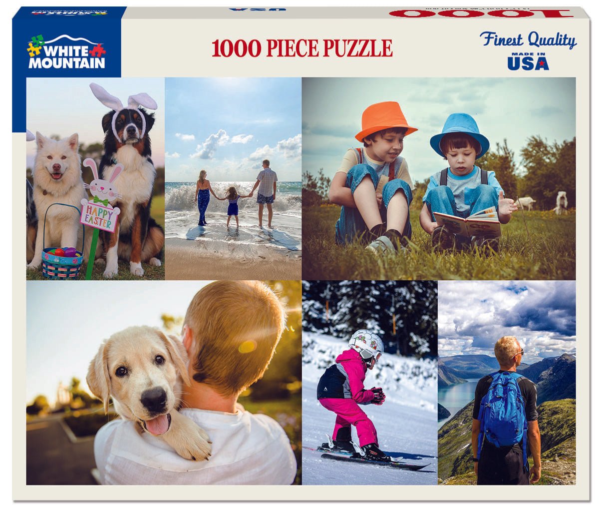 Custom Puzzle 19.25" x 26.625" - 1000 Piece Puzzle – White Mountain Puzzles
