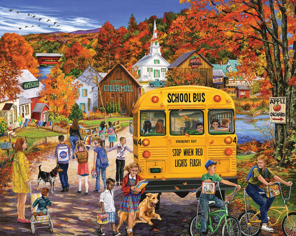 Autumn Scenes Puzzles – White Mountain Puzzles