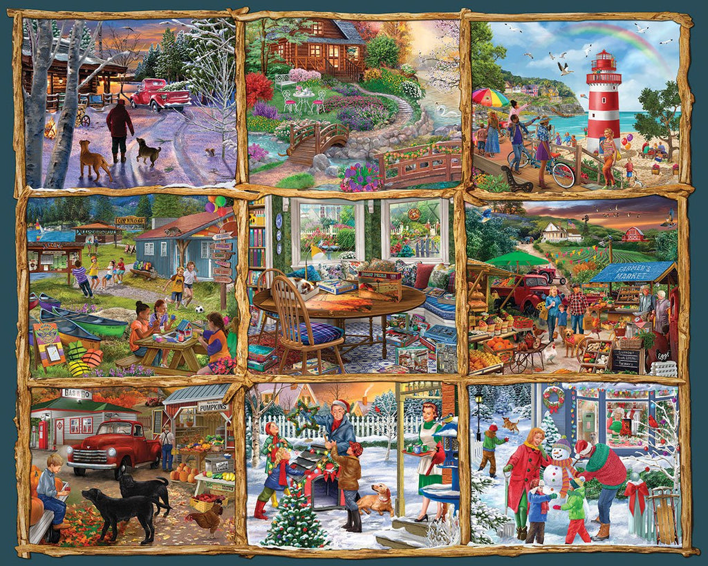 Autumn Scenes Puzzles – White Mountain Puzzles