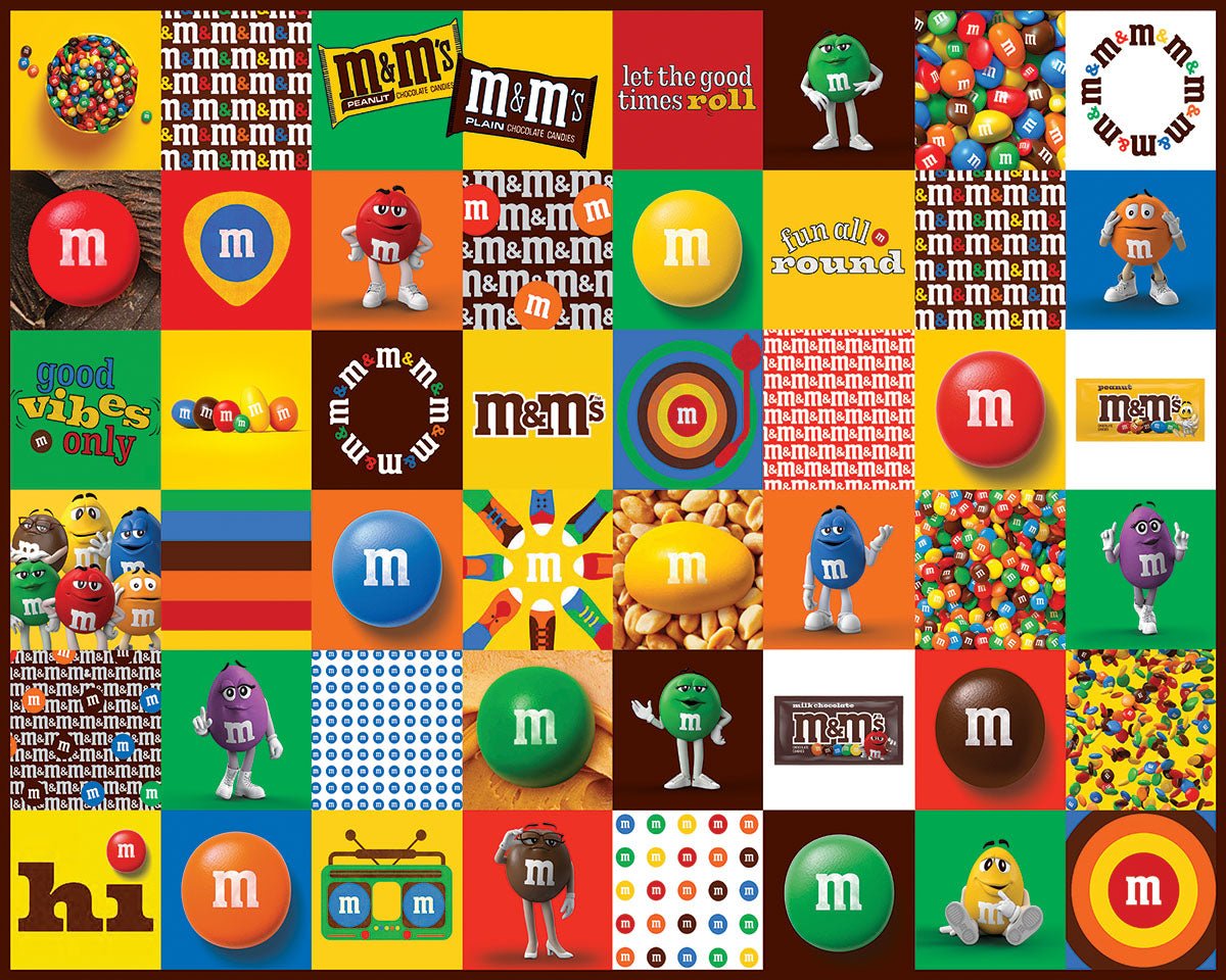 M&M'S Fun (2035pz) - 1000 Piece Jigsaw Puzzle – White Mountain Puzzles