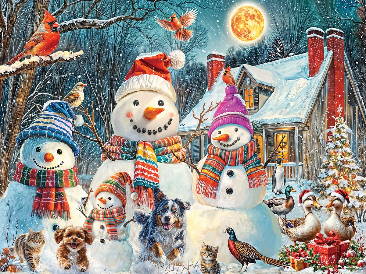 Frosty & Friends (2144pz) - 300 Piece Jigsaw Puzzle – White Mountain ...