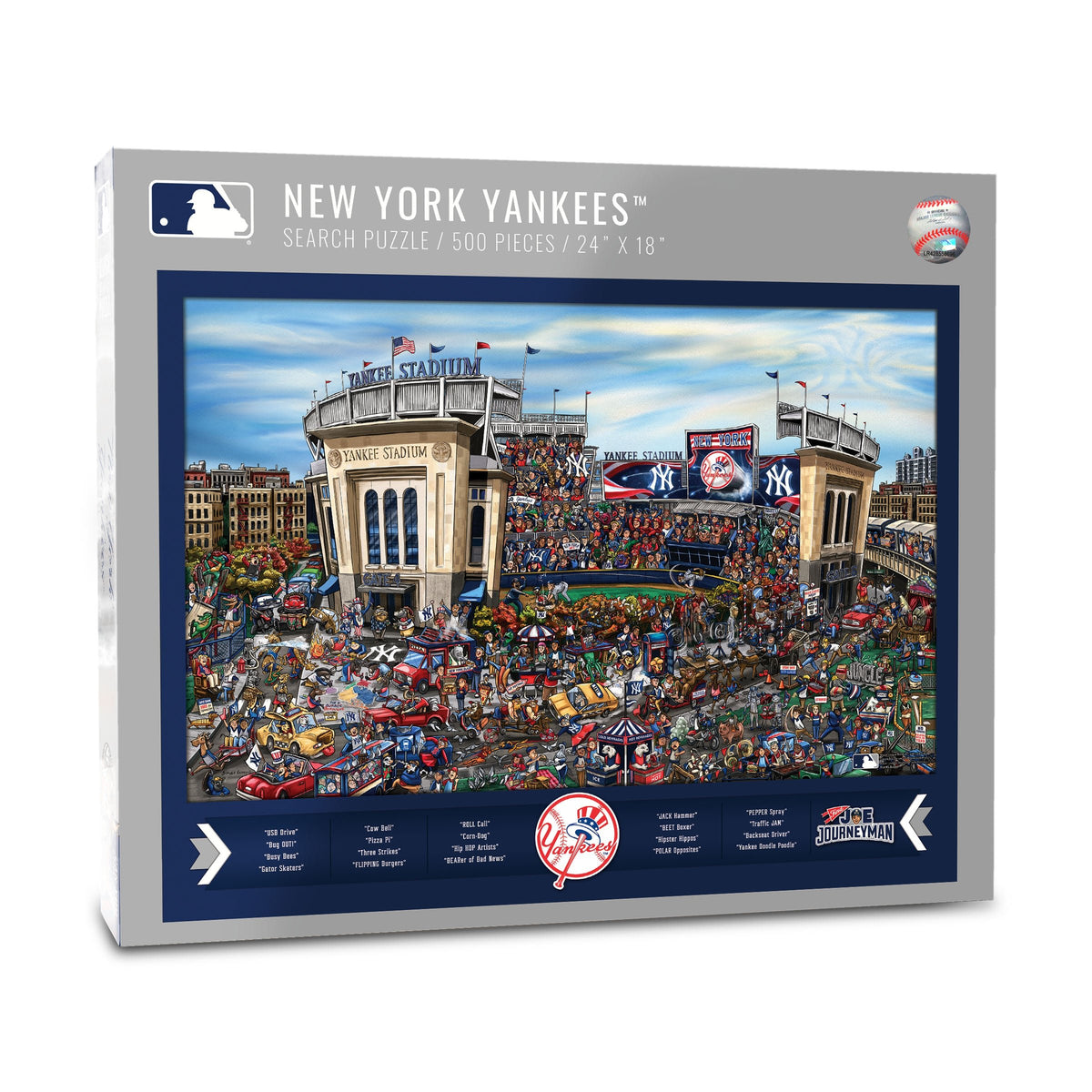 NY Yankees Puzzle - 500 Piece Jigsaw Puzzle – White Mountain Puzzles